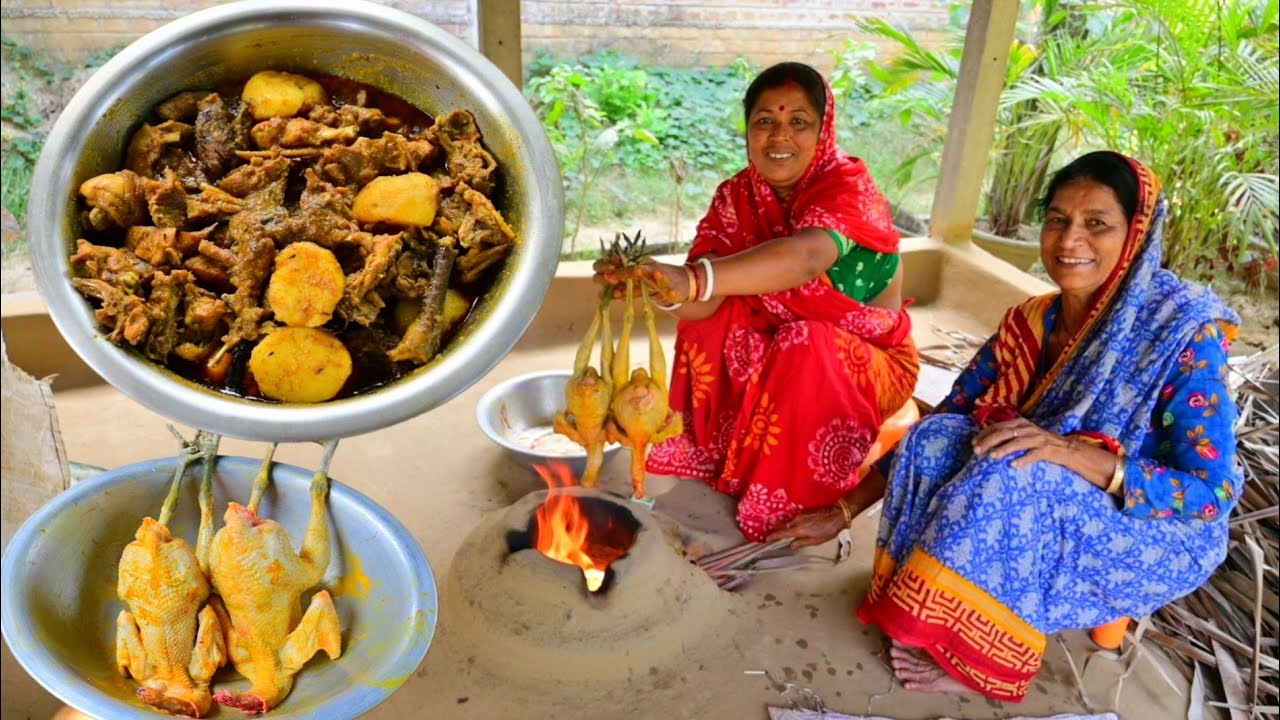 Desi chicken recipe || Everyone's tongue will water when you cook desi ...