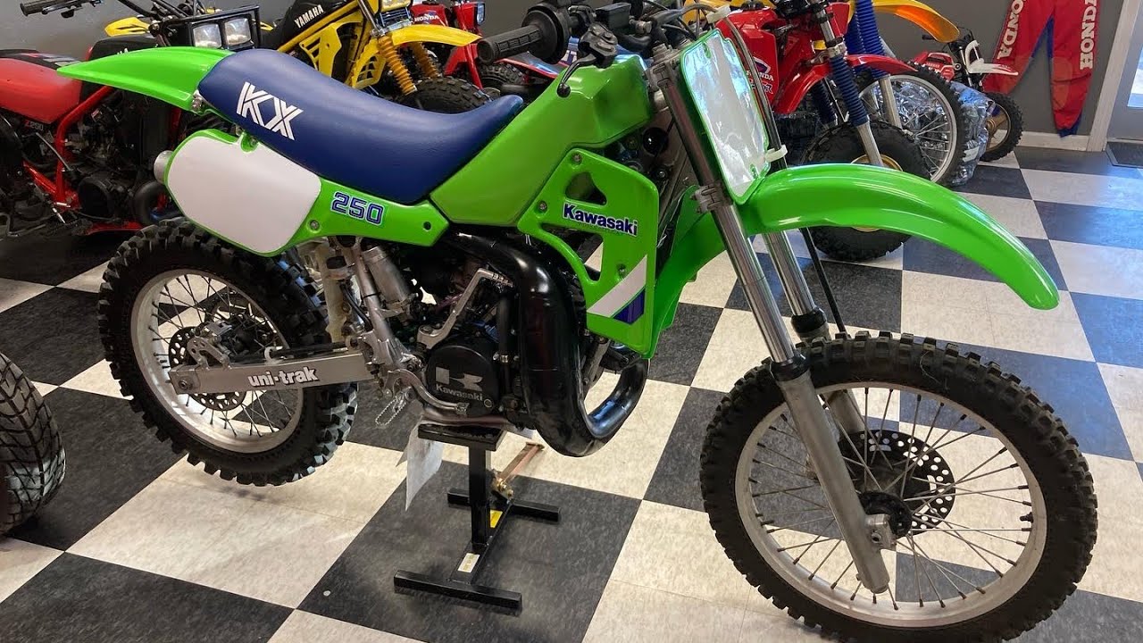 1986 Kawasaki Kx250 Restored And For Sale Danda Restorations Youtube