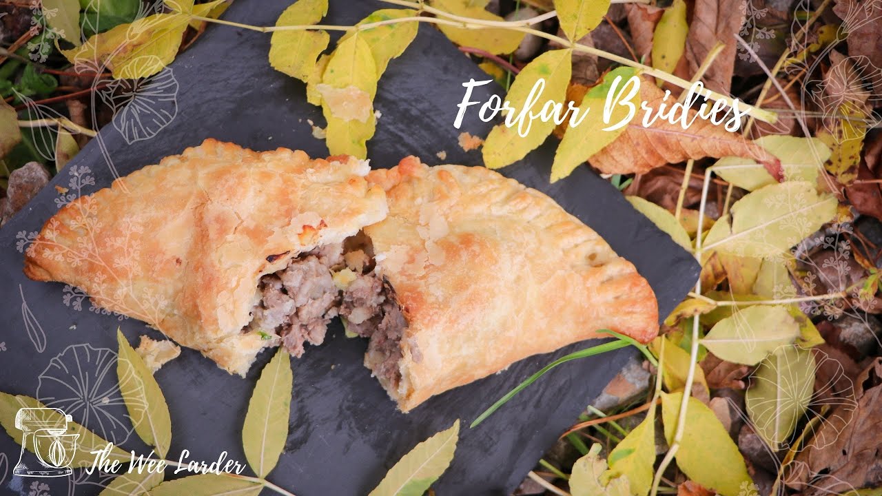 Traditional Scottish Forfar Bridie Recipe Beef Pastry from Scotland ...
