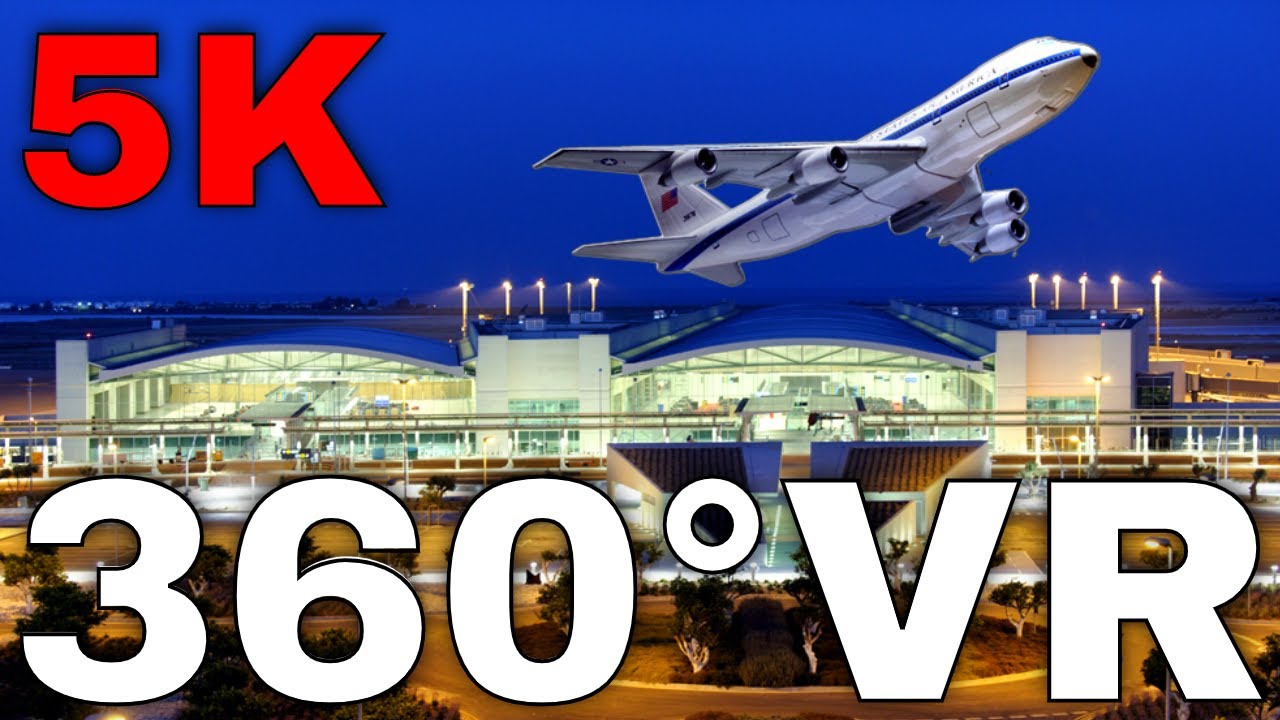 360° VR Larnaca International Airport (LCA LCLK) Arrivals Driver Pickup ...