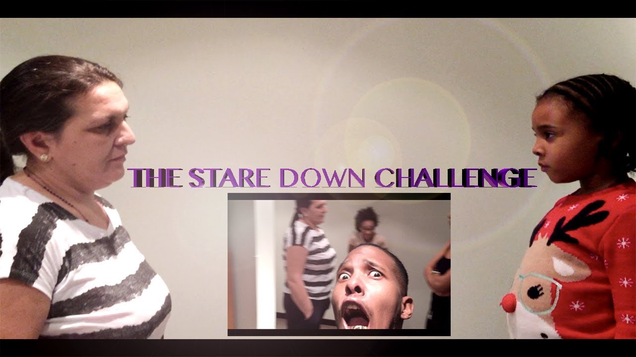 THE STARE DOWN CHALLENGE - YouTube