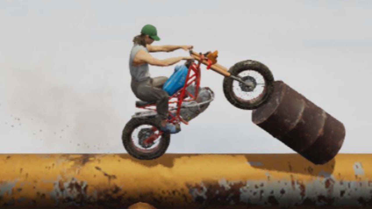 MotoTrials, 100% Physics Based Motorcycle Game - UE5 Chaos Physics ...