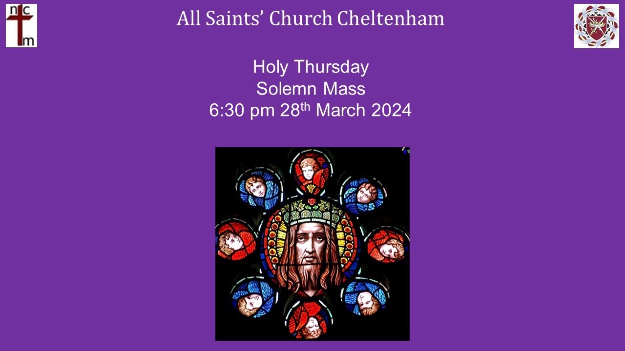 All Saints Solemn Mass 28th March 2024 for Holy Thursday - YouTube