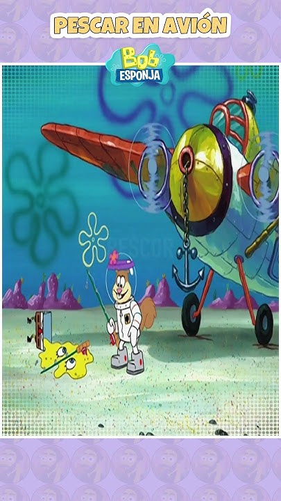 Vamos a pescar en AVIÓN #bobesponja #spongebob #navidad #shorts - YouTube