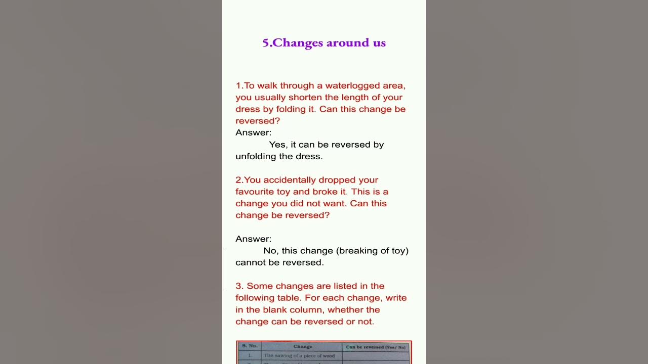 NCERT Solutions Class 6 Science 6 Changes Around Us Book Back ncert-solutions-class-6-science-6-changes-around-us-book-back
