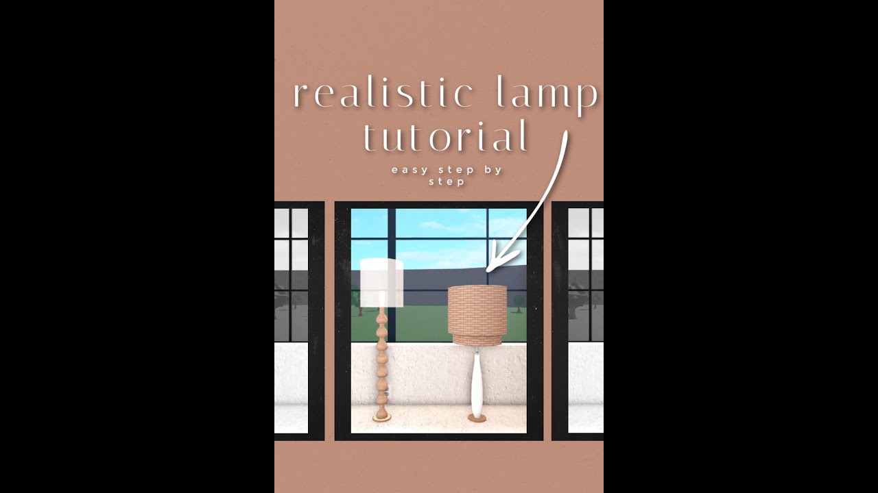 Tutorial - Beautiful + Realistic lamps! - YouTube