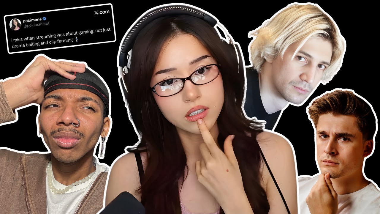 POKIMANE GETS BACKLASH FOR VIRTUE SIGNALING AGAIN WHILE XQC & LUDWIG ...