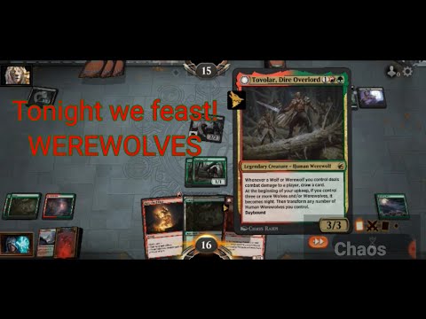 THE HUNT BEGINS! - Red/Green Werewolves |MTG Arena|Merc Magic - YouTube