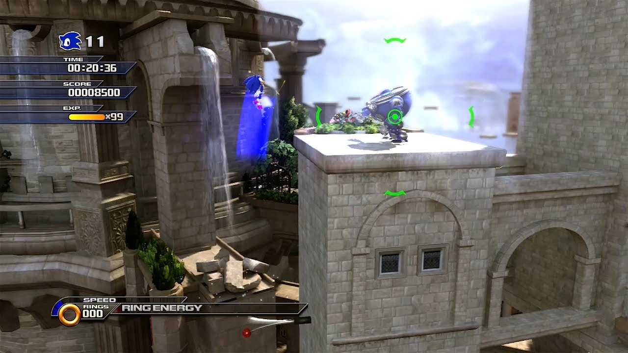 Sonic Unleashed 60FPS - Rooftop Run Day Act 2 (S Rank) - YouTube