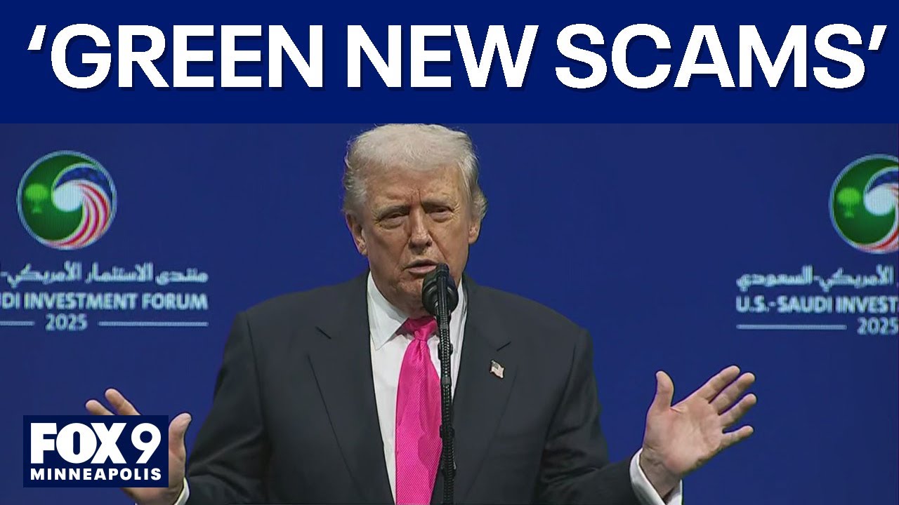 ‘Green new scams’ blasted by Trump who says renewable energy ‘should be ...