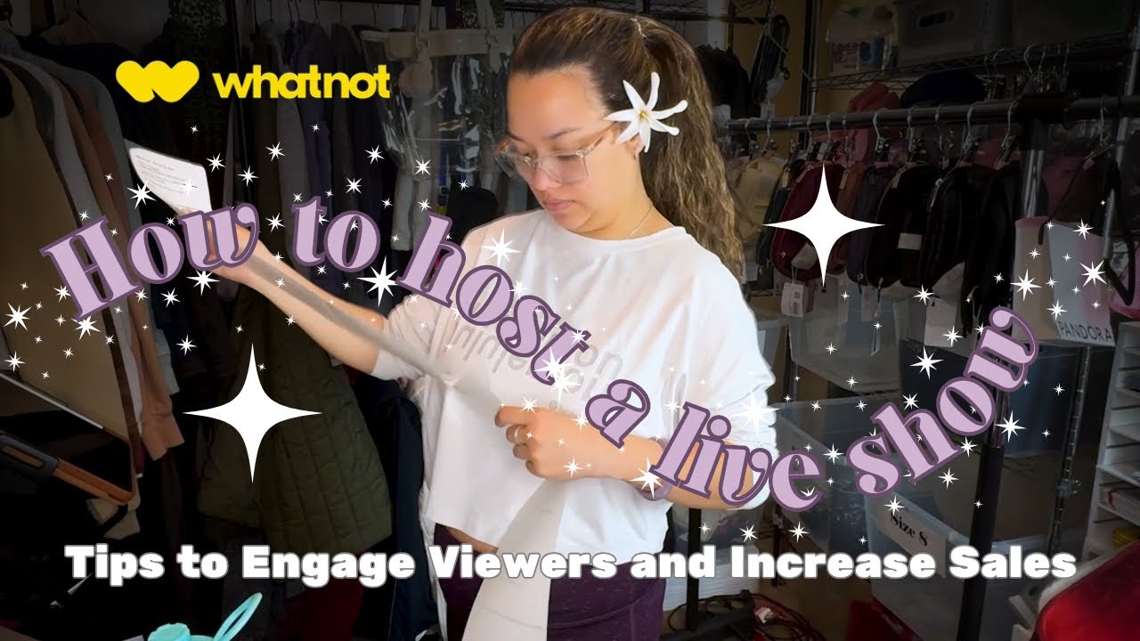 Whatnot Live Show Guide: How to Host, and Sell Like a Pro - YouTube