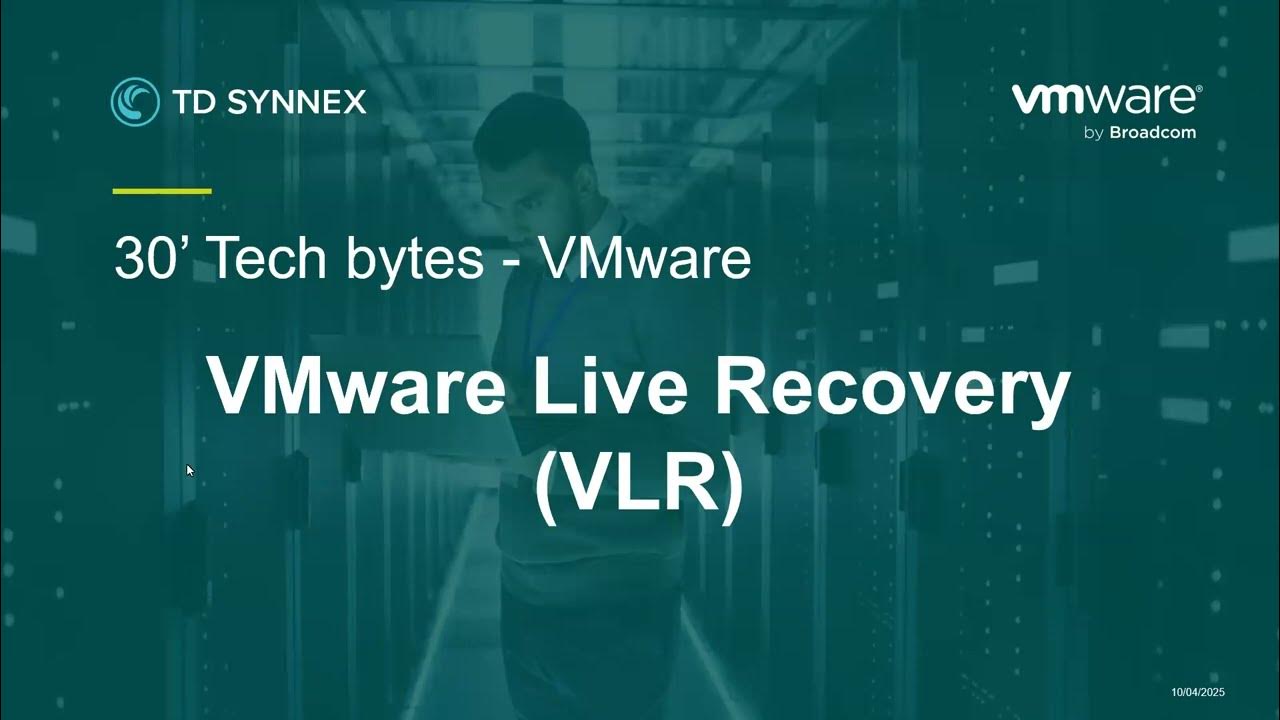VMware Live Recovery (VLR) - YouTube