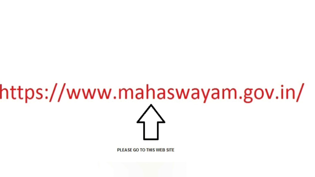 How to fill Mahaswayam.gov.in for JOB SEEKERS. - YouTube