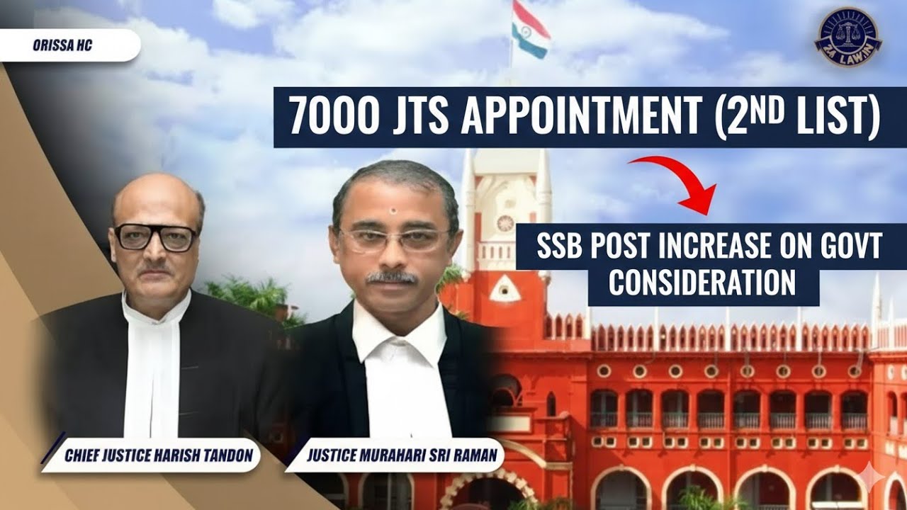 7000+ JTS Appointment (2nd Phase)- Highcourt Order Today👨‍⚖️SSB Post ...