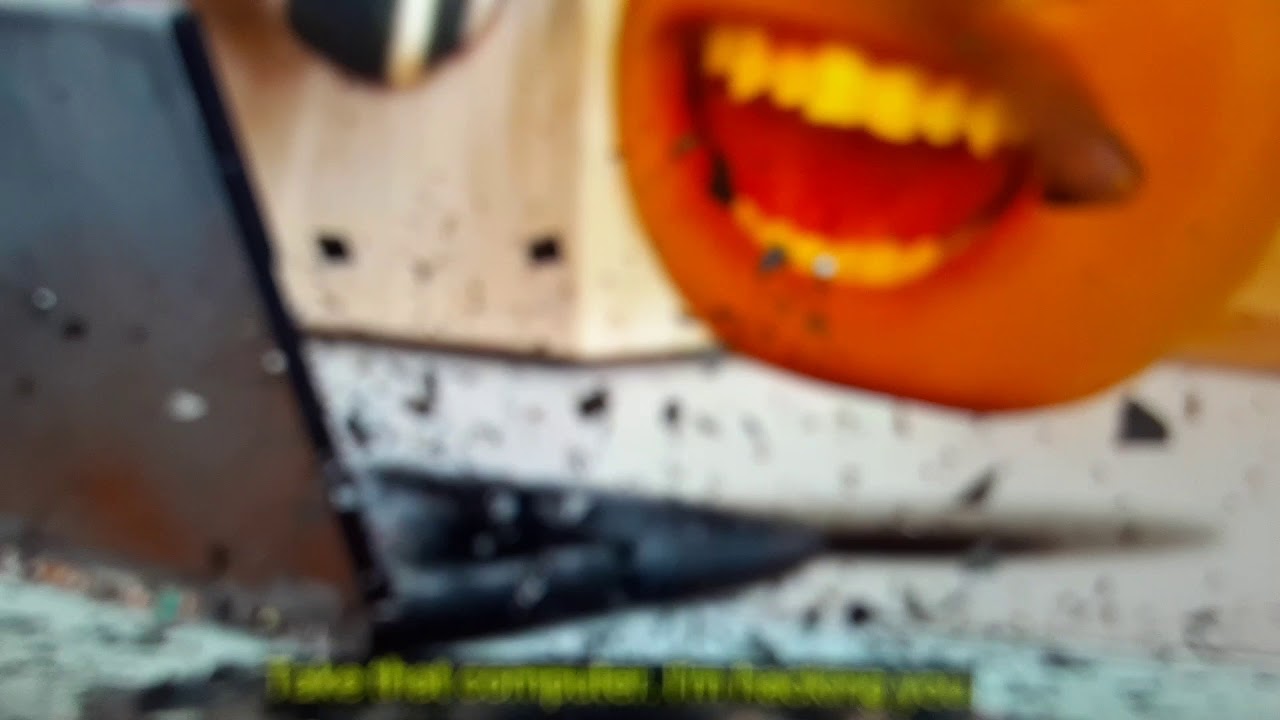 annoying orange laughing 6 - YouTube