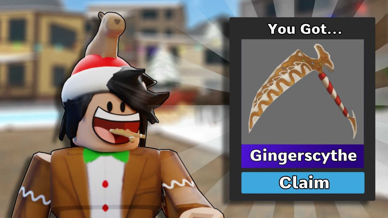 USING *NEW* GINGERSCYTHE ANCIENT EVO (Murder Mystery 2) - YouTube