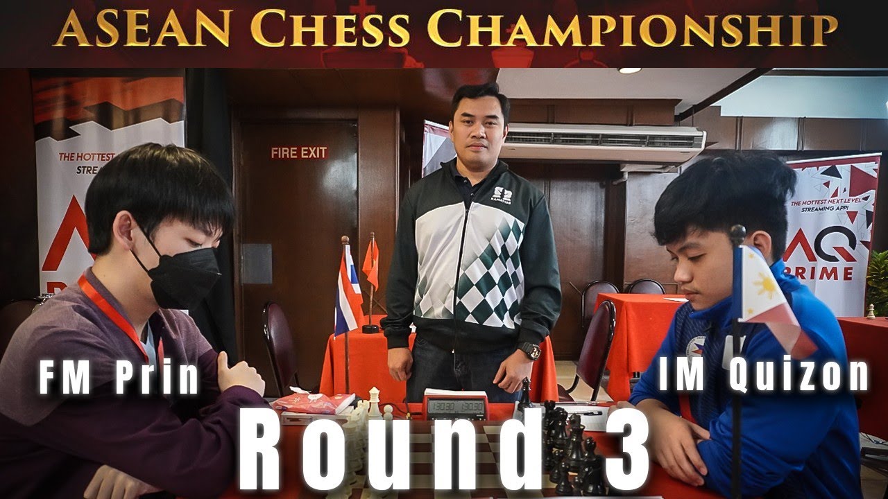 ATAKEHAN SA SICILIAN! FM Prin vs IM Quizon AQ Prime ASEAN Chess ...