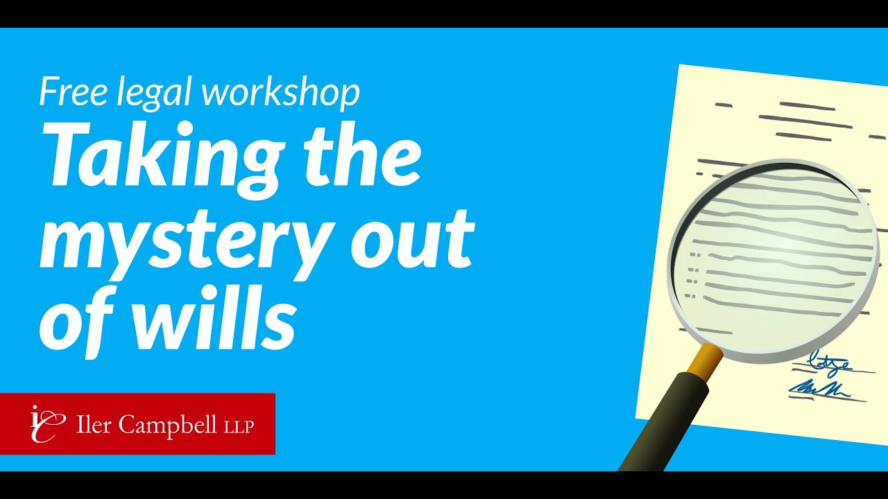 Taking the mystery out of wills - YouTube