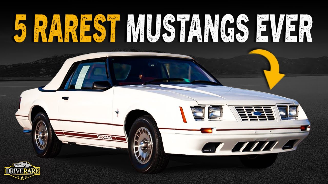 Top 5 RAREST Mustangs Cars In The World: Best Cars - YouTube