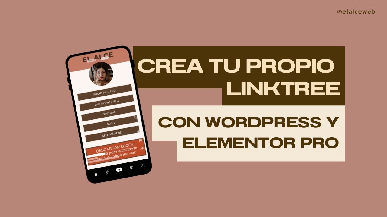 Crea tu PROPIO Linktree en WordPress con Elementor - YouTube