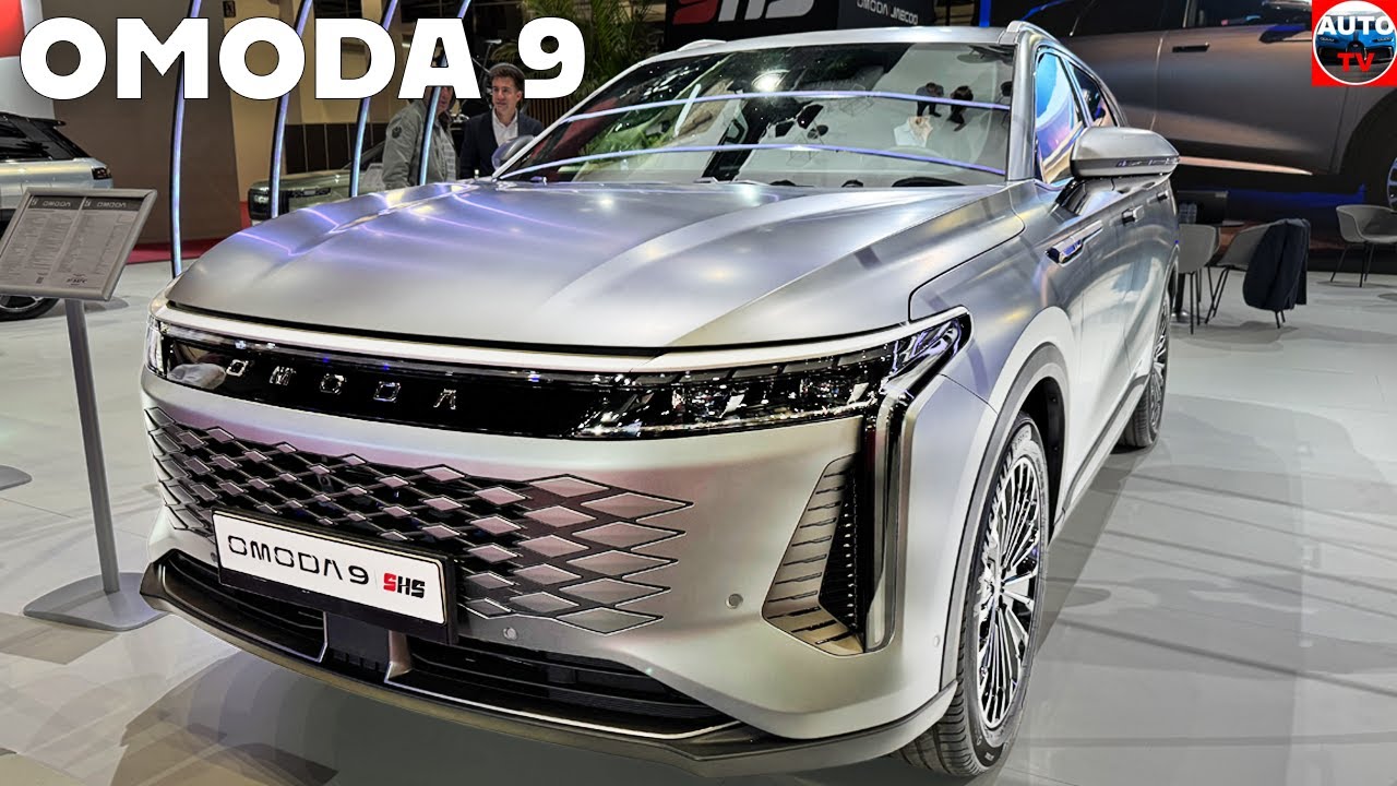 New OMODA 9 PHEV 2025 - FIRST LOOK & visual REVIEW (530HP Chinese ...