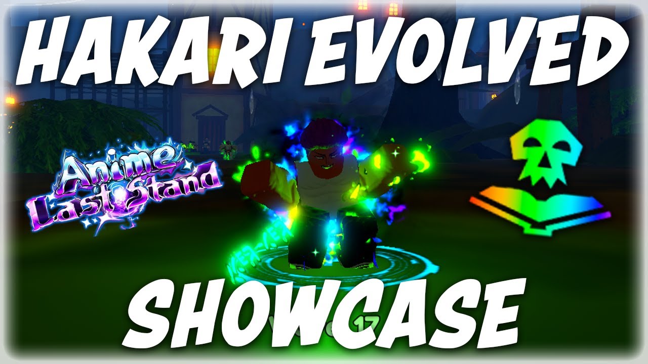 NEW *EVOLVED* HAKARI Showcase in Anime Last Stand! - YouTube