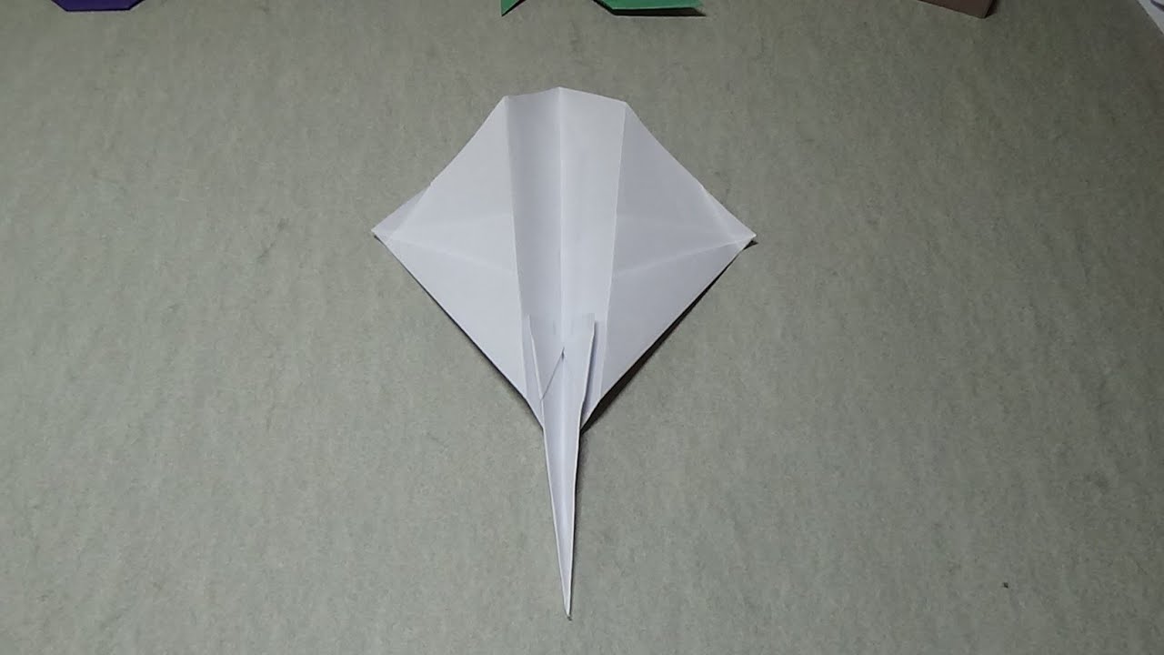How to make the Prize Winner Paper Airplane - Stingray Plane - Flies ...