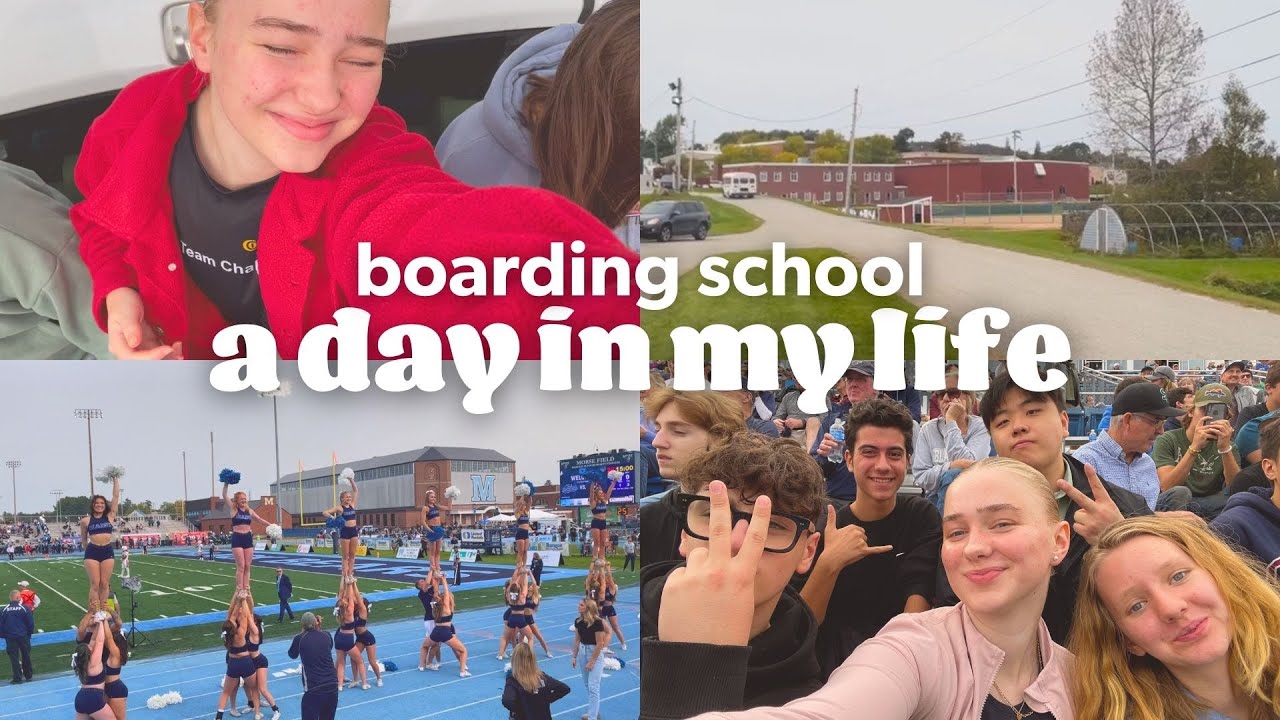 boarding school diary: FOOTBALL GAME 🇺🇸 exchange year usa | Luisa Vlog ...