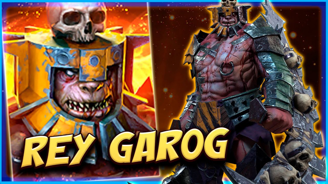 REY GAROG: Guía | 👑 ¿Es ahora un REY de verdad?【 RAID SHADOW LEGENDS ...