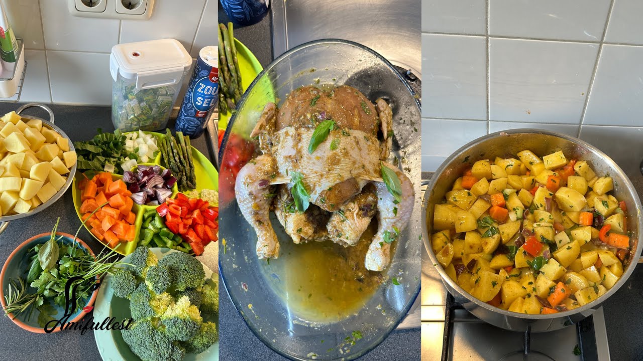 Cook With Me: Let's try something different potato and chicken - YouTube