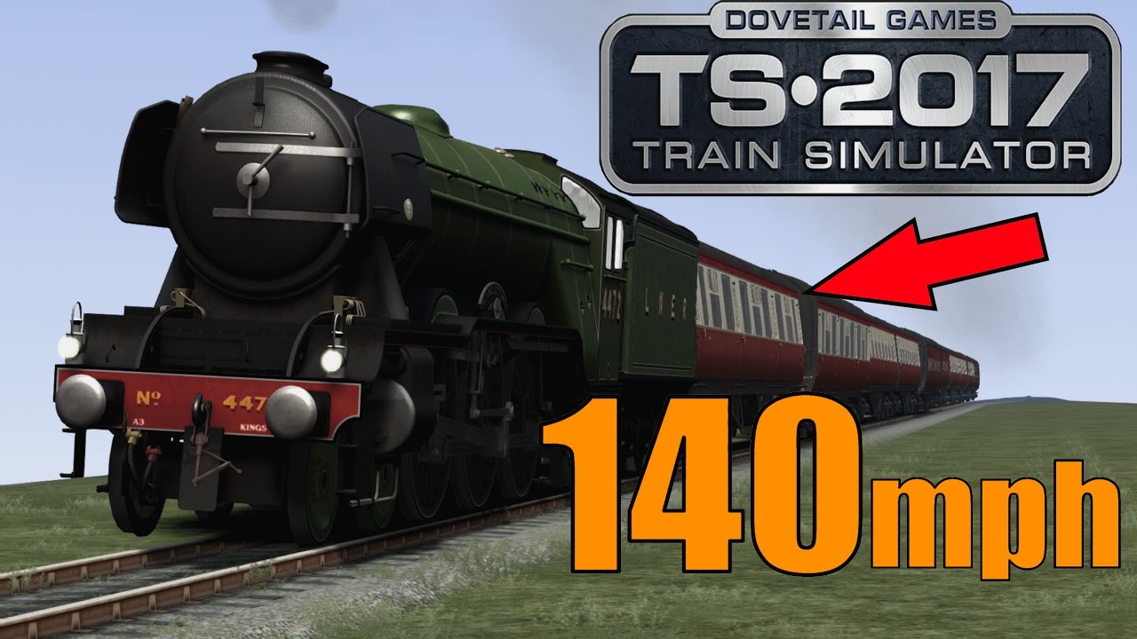 Train Simulator 2017 - Speed test! (Challenge) - YouTube