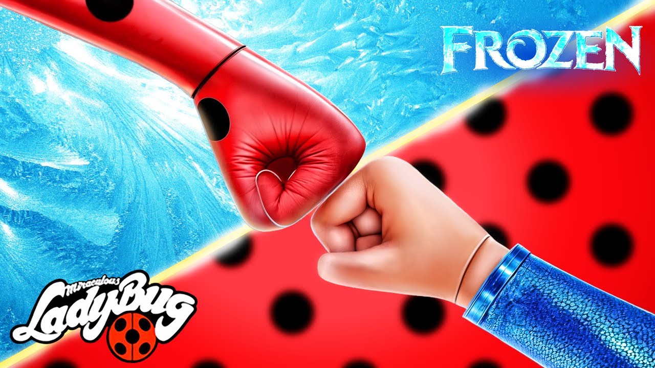 Epic Battle: Elsa vs Ladybug! DIYs for Dolls - YouTube