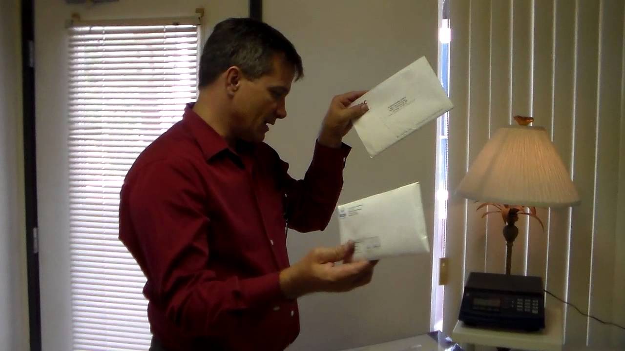 How do I know what class of mail my envelope is? - YouTube