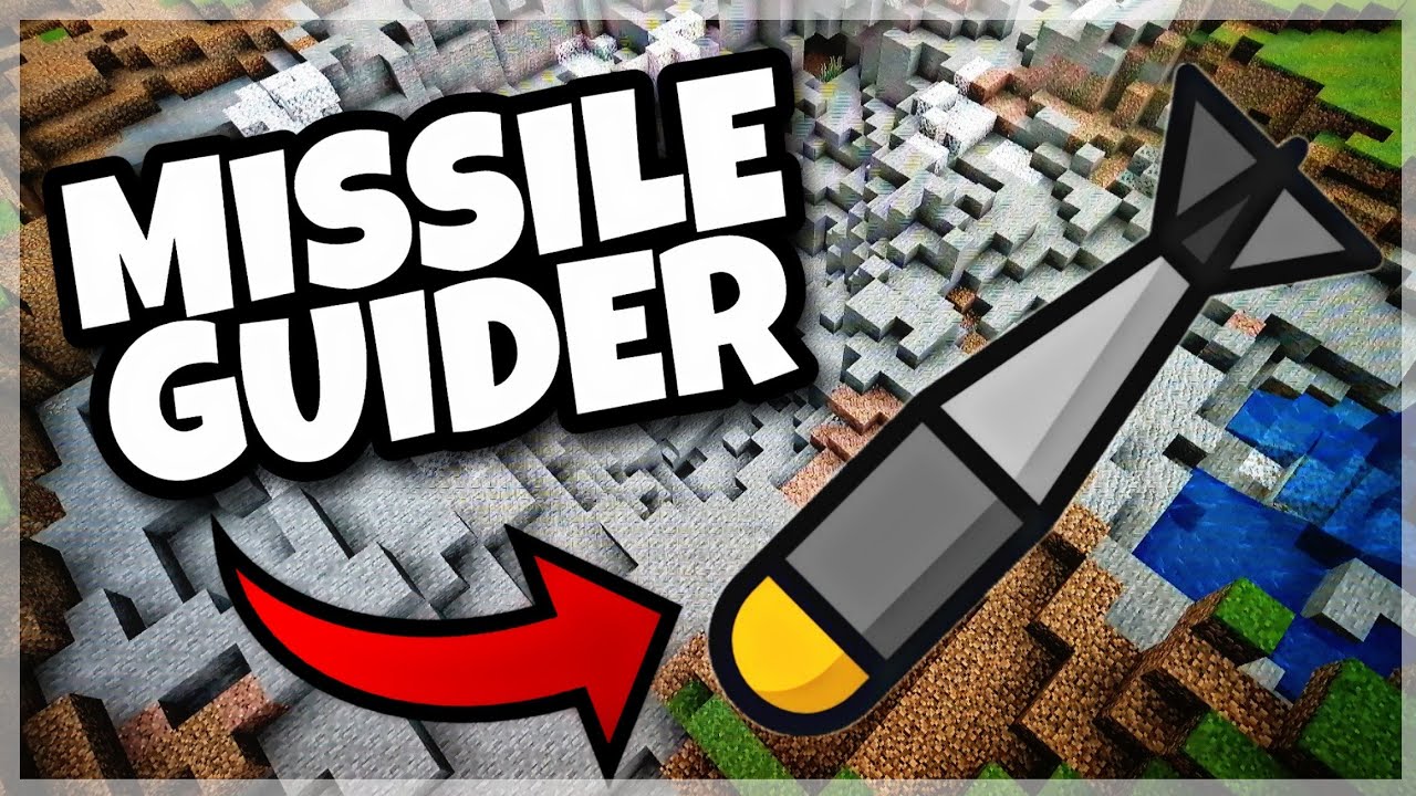 Tuto missile télécommandé guidé / NUKE / Minecraft Bedrock / MCPE / ps4 xbox pc windows edition ...