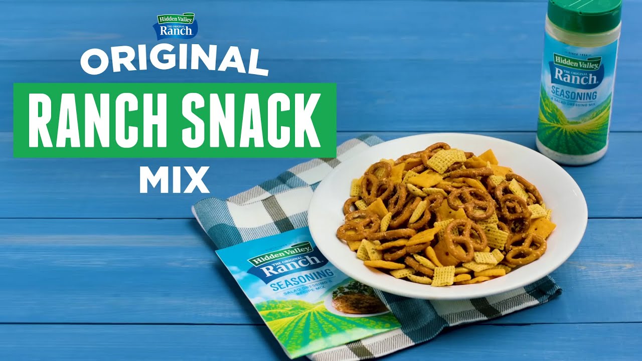 Original Ranch Snack Mix - YouTube
