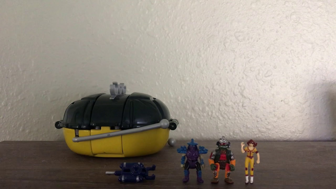 1995 TMNT Mini Mutants The Communicator - YouTube