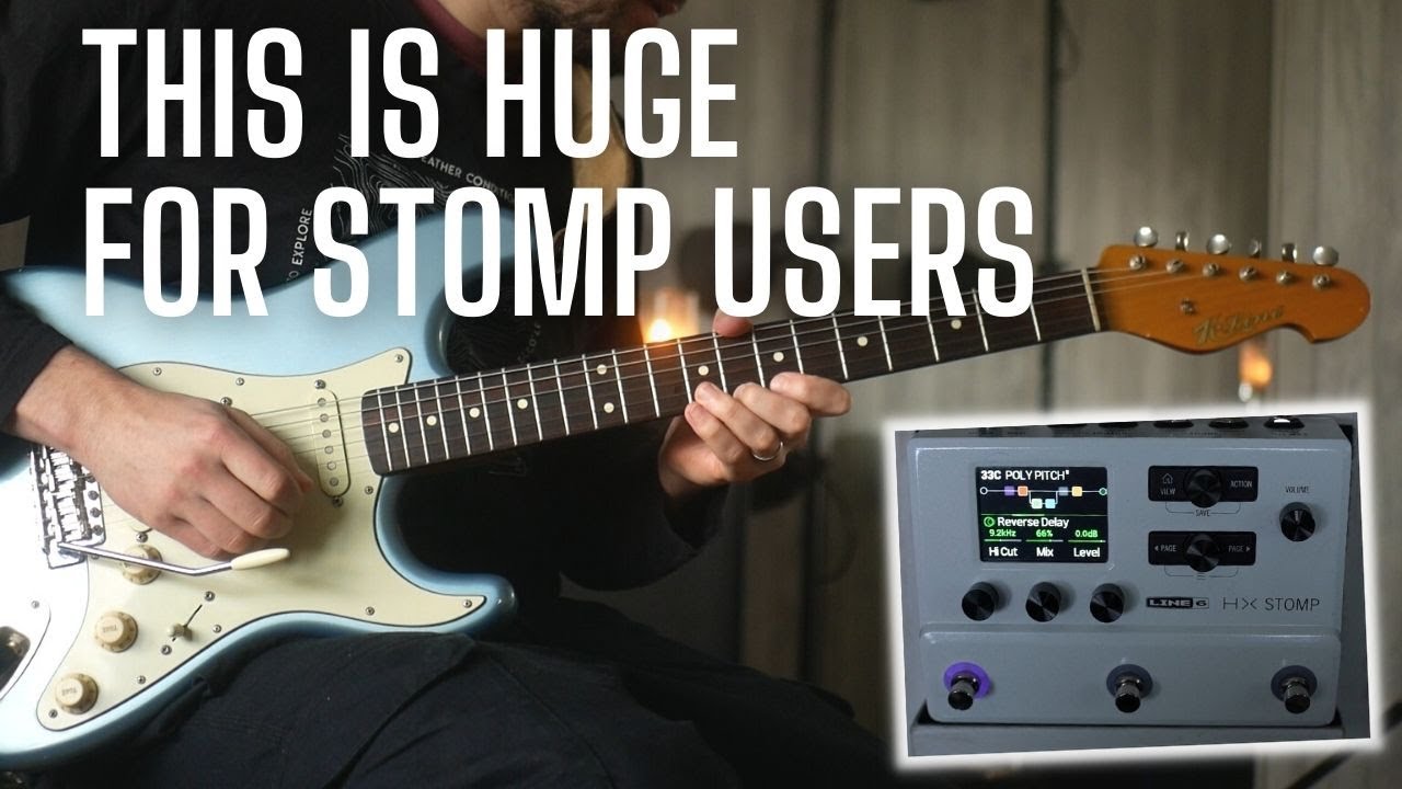 GAMECHANGING for HX Stomp Owners - The POLY Pitch is now USEFUL! - YouTube
