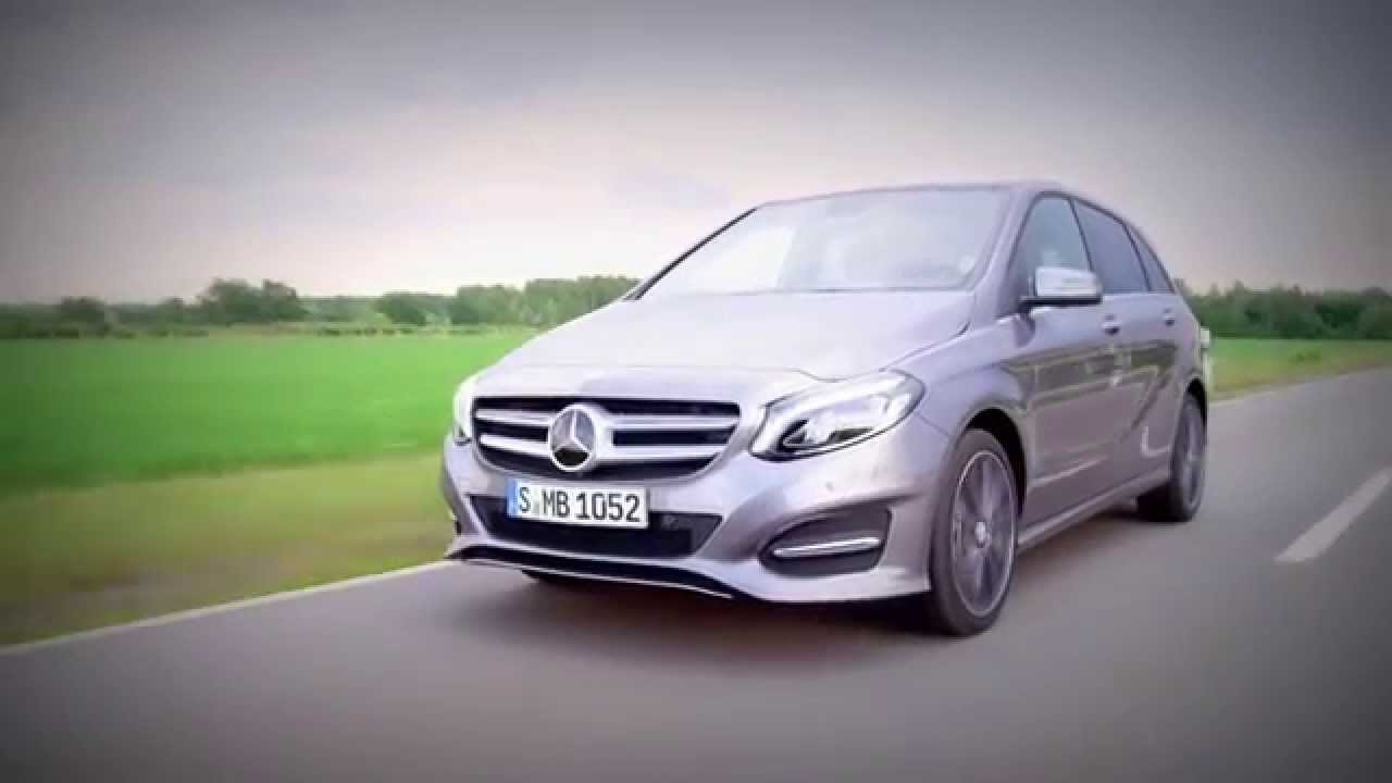 New 2014 Mercedes Benz B Class - B 220 CDI 4matic driving scenes - YouTube