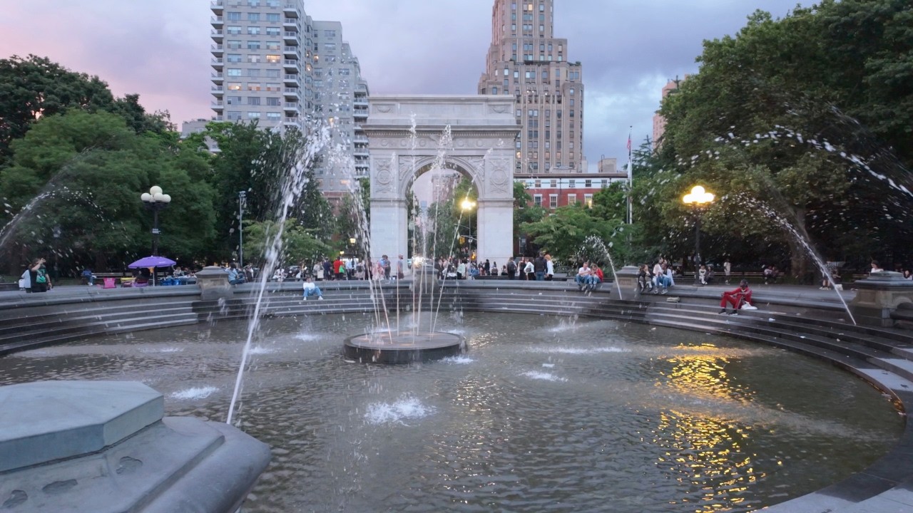 Walking in NYC - Madison Square Park, Union Square, Washington Square ...