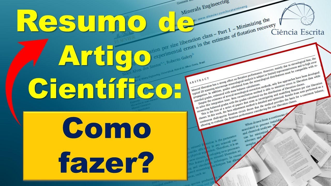 Como Fazer Um Resumo De Artigo - FDPLEARN