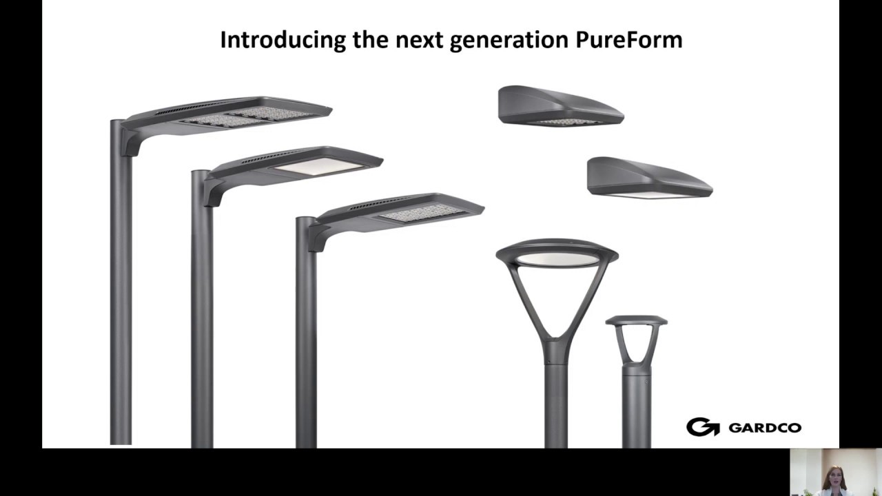 Gardco PureForm by Signify LED Gen 2 Site Area Lighting - YouTube