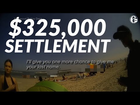 Wildwood beach arrest caught on bodycam results in $325,000 settlement