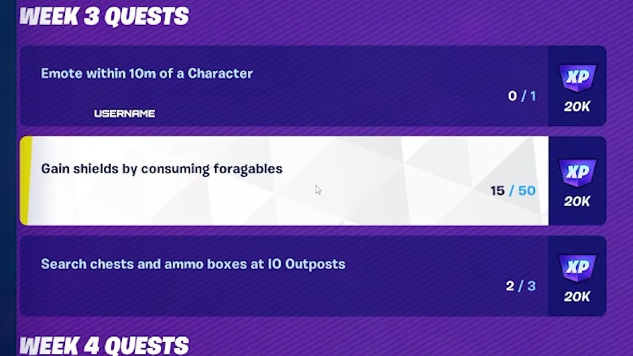 Gain shields by consuming foragables - Fortnite - YouTube