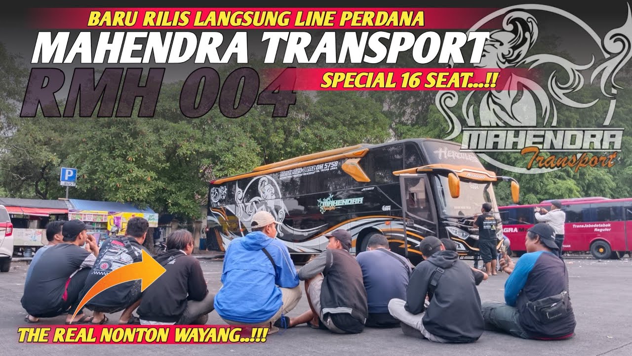 LINE PERDANA RMH 004 ALUGORO BUS MAHENDRA TRANSPORT TERBARU | MTI ...