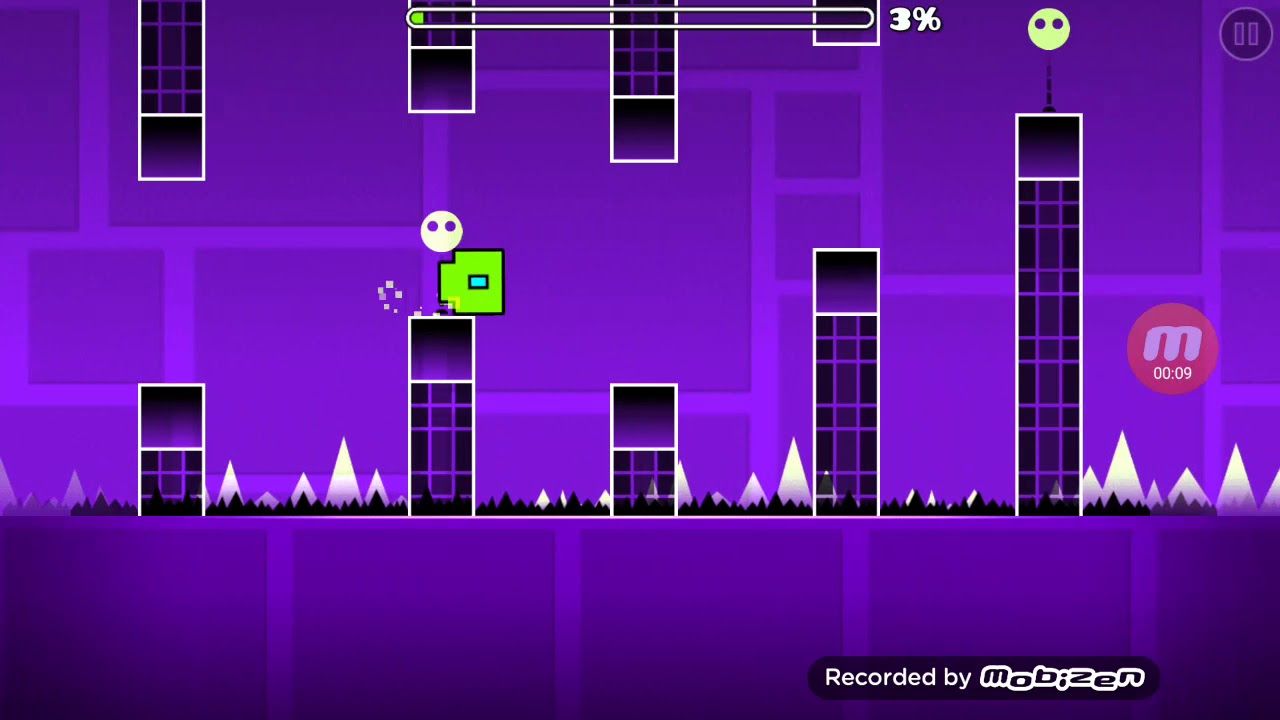 Geo metry dash nivel7 jumper enviado por gandy - YouTube