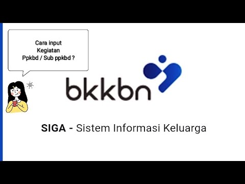 CARA MEMBUAT LAPORAN KEGIATAN PPKBD/SUB PPKBD DI APK NEW SIGA - YouTube