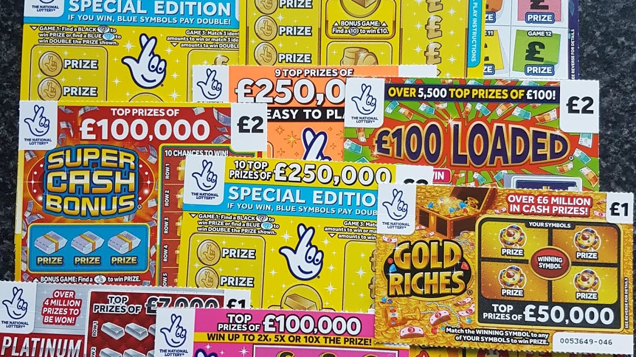 mix £1and £2 scratch cards £20 in play part one - YouTube