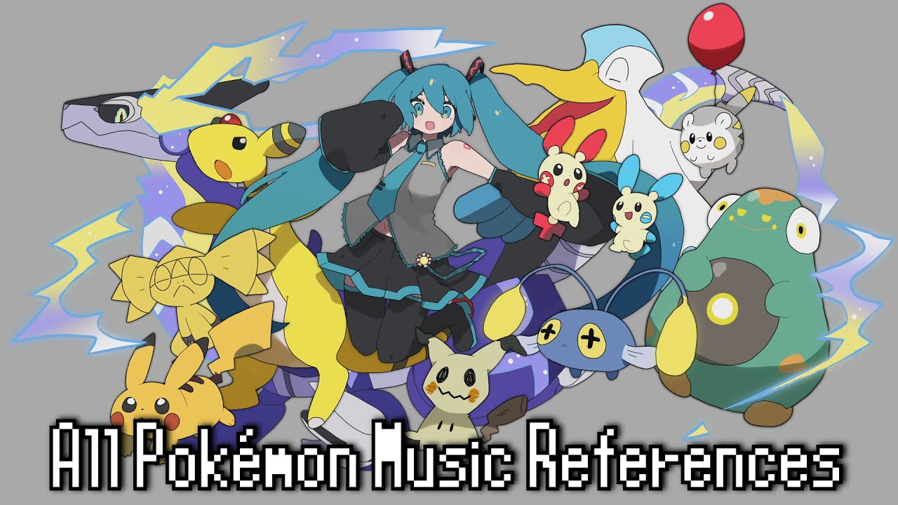 Project Voltage - Electric Forecast - All Pokémon Musical References