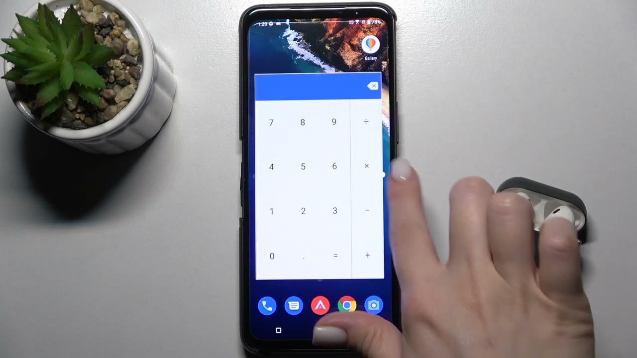 How to Add or Remove Home Screen Widgets on Asus Rog Phone 5s - YouTube