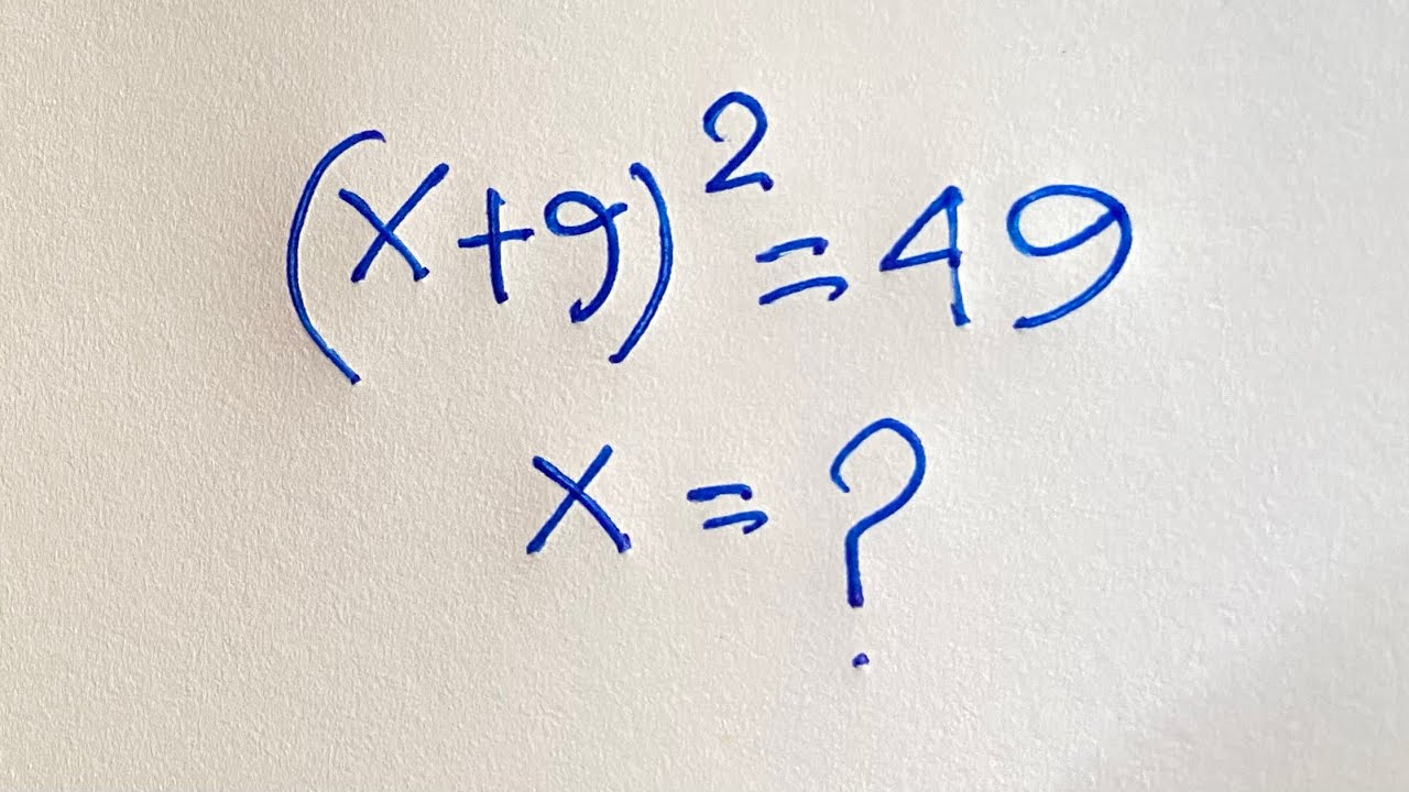A Nice Algebra problems | Can You solve? - YouTube